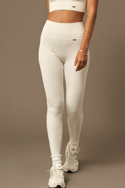 Joy Bra & Bliss Legging in White – Believe Athletics